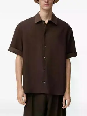 Loewe Logo-patch Short-sleeve Shirt