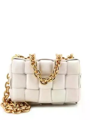 Bottega Veneta Cassette Chain Maxi Bag - Neutrals