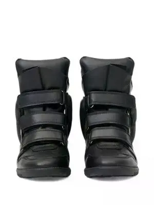 Isabel Marant Étoile Bekett Perforated Leather Sneakers - Black