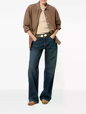 Isabel Marant Étoile Fabriza Shirt - Brown