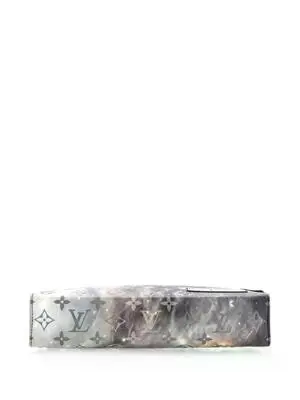 LOUIS VUITTON Monogram Galaxy Canvas Pochette Voyage Mm Clutch - Grey