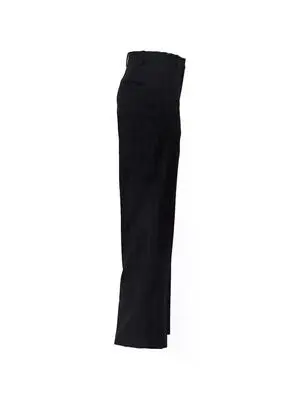 Isabel Marant Étoile Noanda Plaid Virgin Wool Trousers - Grey