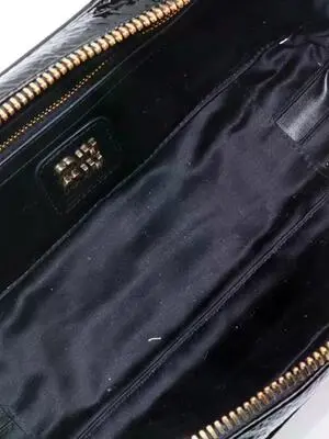 Miu Miu 2021-2026 Small Naplak Patent Logo Beau Handbag