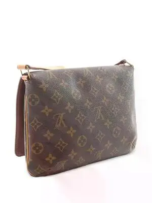 LOUIS VUITTON Musette Tango Shoulder Bag - Brown