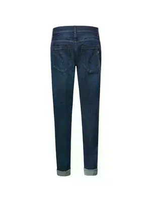 DONDUP Slim-fit Jeans With Logo Plaque
