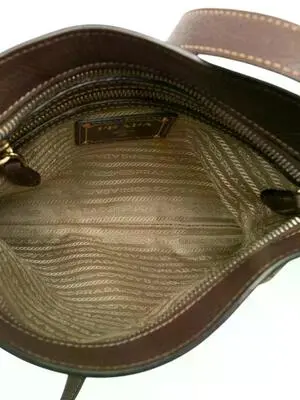Prada Canvas Canapa Logo Crossbody Bag