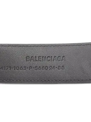 Balenciaga Bb Logo Buckle Belt