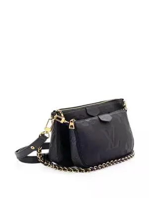 LOUIS VUITTON Multi Pochette Accessoires Monogram Empreinte Giant Crossbody Bag