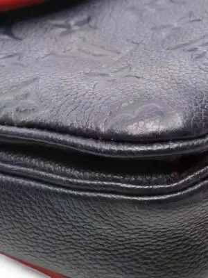 LOUIS VUITTON Monogram Empreinte Pochette Metis Handbag