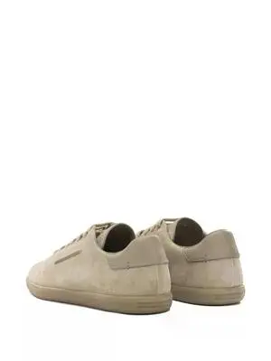 Zegna Suede Leather Sneakers