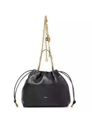 Chloé Small Icons Chain-link Bucket Bag - Black