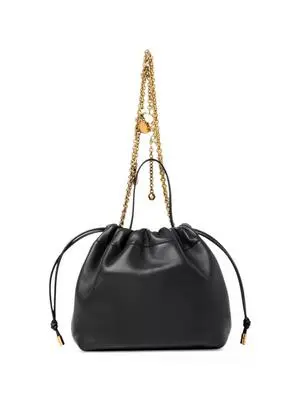 Chloé Small Icons Chain-link Bucket Bag - Black