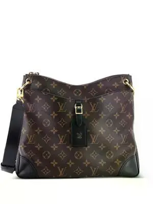 LOUIS VUITTON Monogram Canvas Odeon Nm Mm Bag - Brown