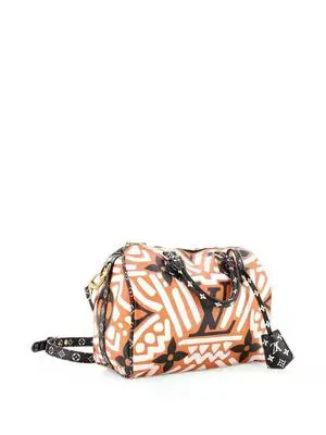 LOUIS VUITTON Speedy Bandouliere Limited Edition Crafty Monogram Giant 25 Satchel - Brown