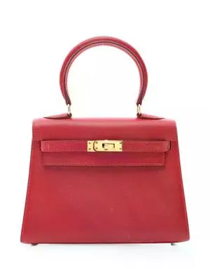 Hermès 1995 Courchevel Mini Kelly Bag
