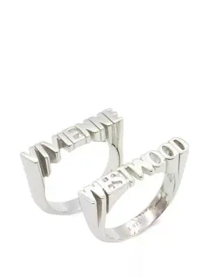 VIVIENNE WESTWOOD Essex Ring Set - Silver