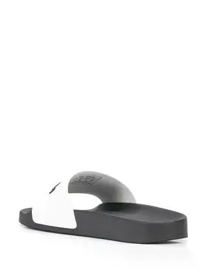 Balenciaga Logo Print Slides