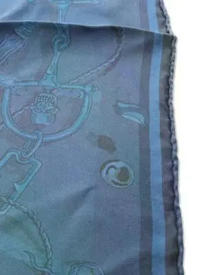 Hermès 2010s C'est La Fete Silk Scarf