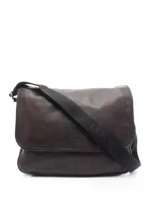 Loewe 00s Anagram Shoulder Bag - Brown