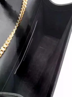 Saint Laurent Kate Tassel Leather Shoulder Bag - Black