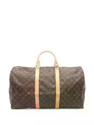LOUIS VUITTON Keepall 50 Monogram Holdall - Brown