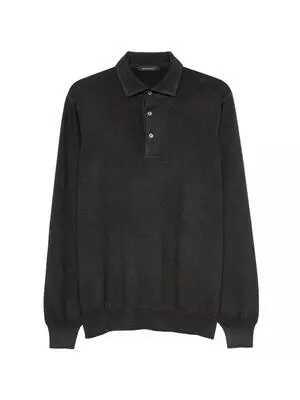 Tagliatore Bailey Long-sleeve Polo Shirt