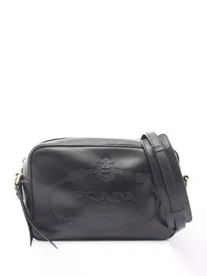 Prada Logo-embossed Shoulder Bag