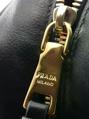 Prada Logo-embossed Shoulder Bag