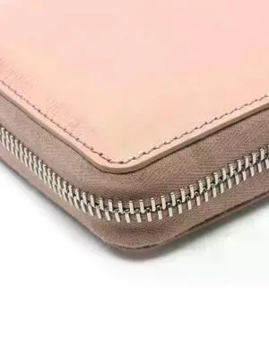 Gucci 2010s Double G Zip-around Wallet - Pink