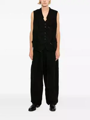 KLASICA Drawstring Elasticated-waist Trousers