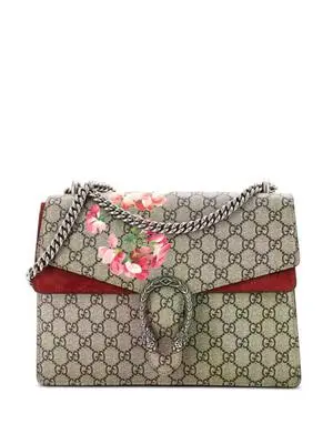 Gucci Dionysus Blooms Print Gg Coated Canvas Medium Shoulder Bag