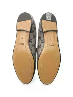 Gucci Jordaan Horsebit Loafers - Neutrals