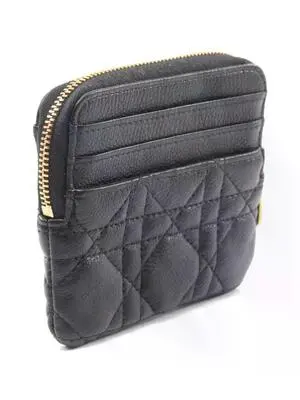 Dior 2010s Caro Cannage Coin Purse