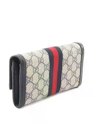 Gucci 2000s Ophidia Wallet - Neutrals