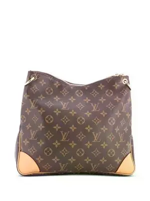 LOUIS VUITTON Monogram Canvas Odeon Nm Mm Bag - Brown