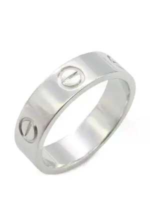 Cartier Love Ring In 18k White Gold