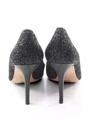 JIMMY CHOO Agnes Glitter Pumps