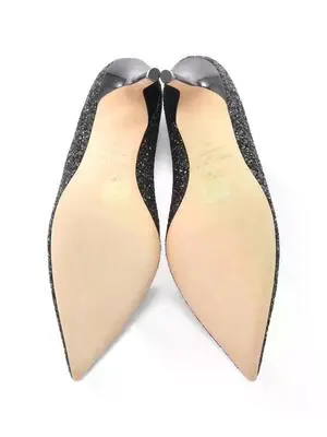 JIMMY CHOO Agnes Glitter Pumps
