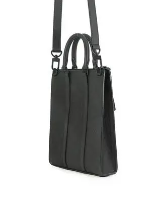 LOUIS VUITTON Sac Plat Taurillon Monogram Satchel - Black