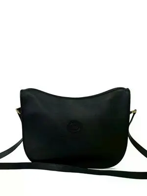 Gucci 20th Century Calfskin Interlocking G Crossbody Bag - Black