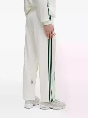 Adidas Firebird Stripe Logo Track Pants Neutrals
