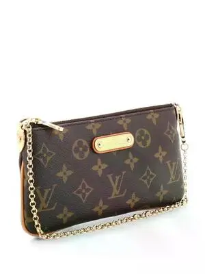 LOUIS VUITTON Monogram Canvas Pochette Clutch - Brown