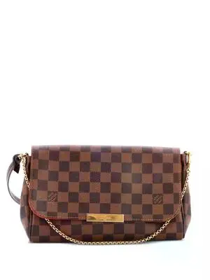 LOUIS VUITTON Favorite Handbag Damier Mm - Brown