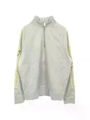 LOUIS VUITTON Arm Logo Half-zip Sweater
