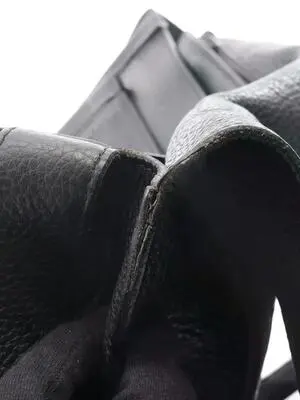 Hermès 2010 35 Buzas Clemence-leather Shoulder Bag