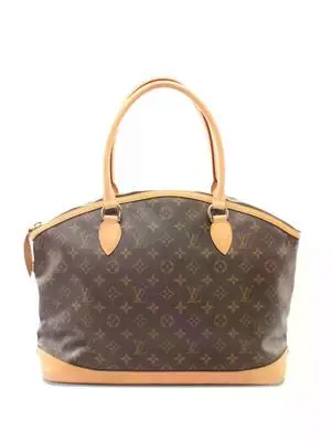 LOUIS VUITTON Lockit Tote Bag - Brown