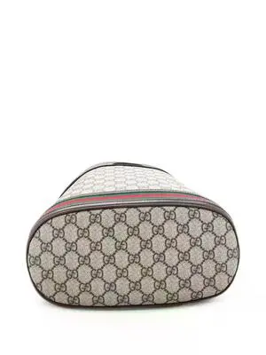 Gucci Ophidia Gg Coated Canvas Medium Bucket Bag
