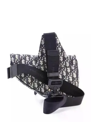 Dior Saddle Oblique Canvas Crossbody Bag