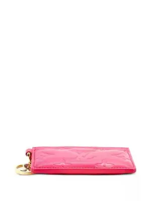 LOUIS VUITTON Coussin Monogram Embossed Lambskin Card Holder