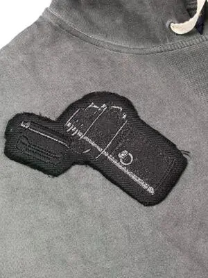 LOUIS VUITTON Logo Patch Hoodie